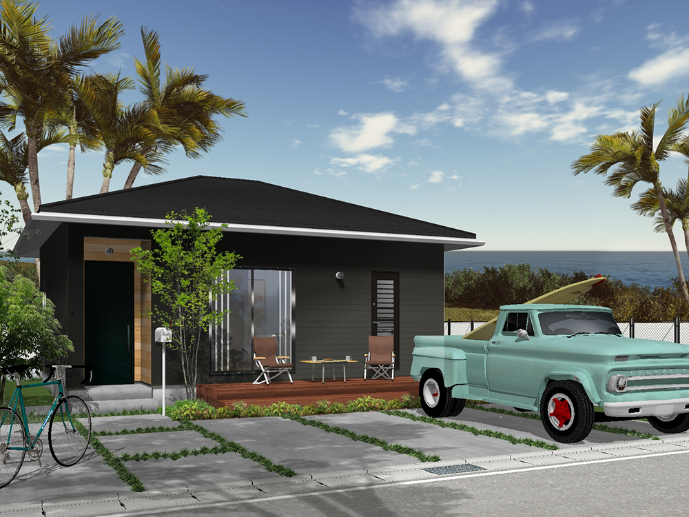 YS-13【1LDK】平屋1～3人家族様にぴったりプラン - 平屋ウィズ｜茨城県筑西市・結城市・古河市の県西地域の平屋住宅専門店 シンプル＆無駄なく暮らす【平屋】という選択肢を応援します